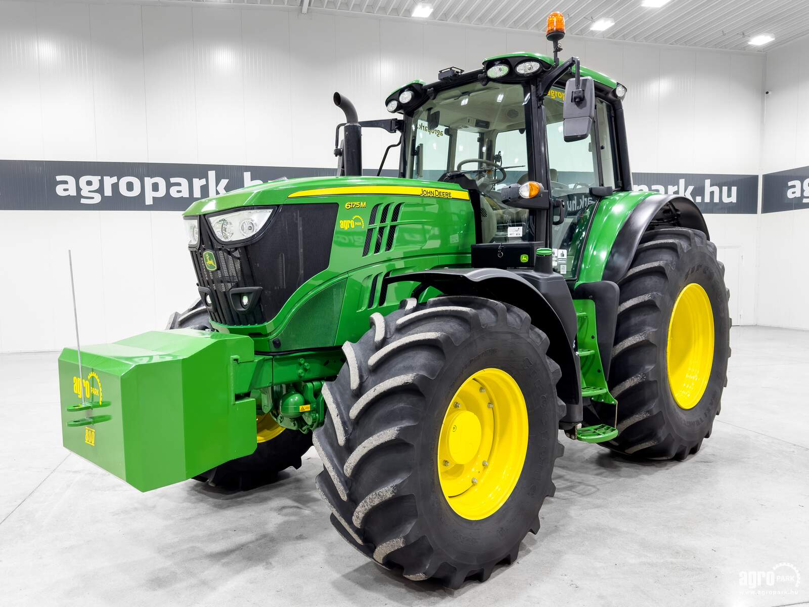 John Deere 6175M (1694 üzemórás) - AGROPARK - Case, Claas, John Deere ...