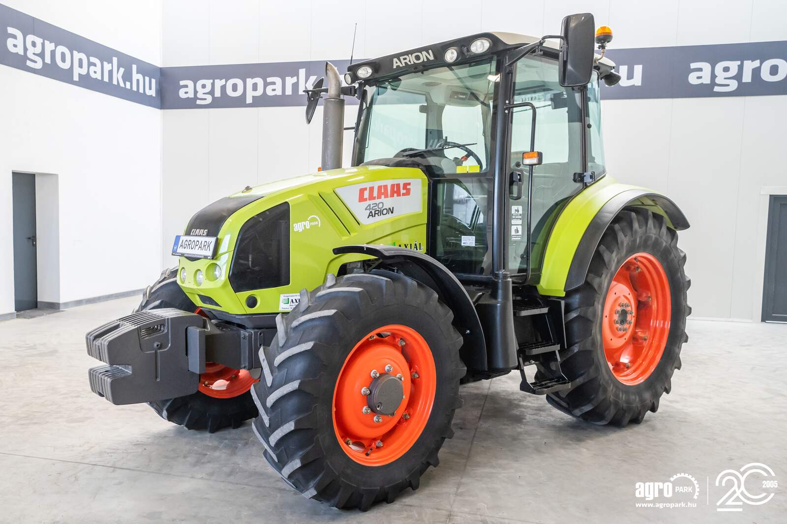 Claas Arion 420 (7791 üzemórás) - AGROPARK - Case, Claas, John Deere ...