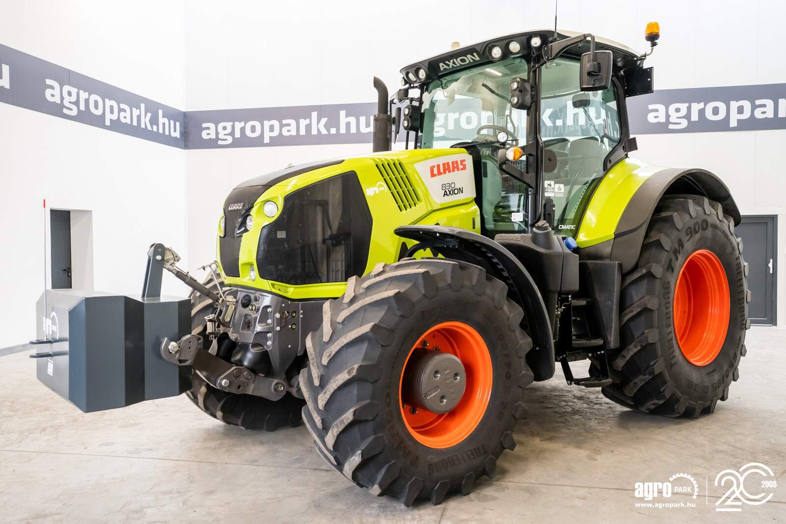 Claas Axion 830 CEBIS (5055 üzemórás) - AGROPARK - Case, Claas, John ...