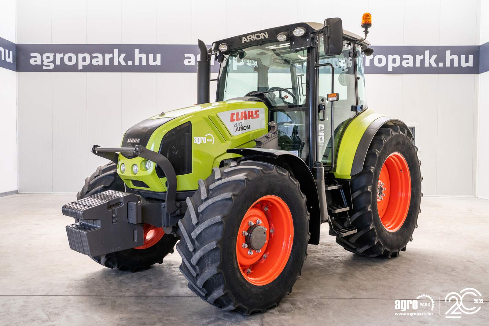 Claas Arion 410 CIS (7260 üzemórás) - AGROPARK - Case, Claas, John ...